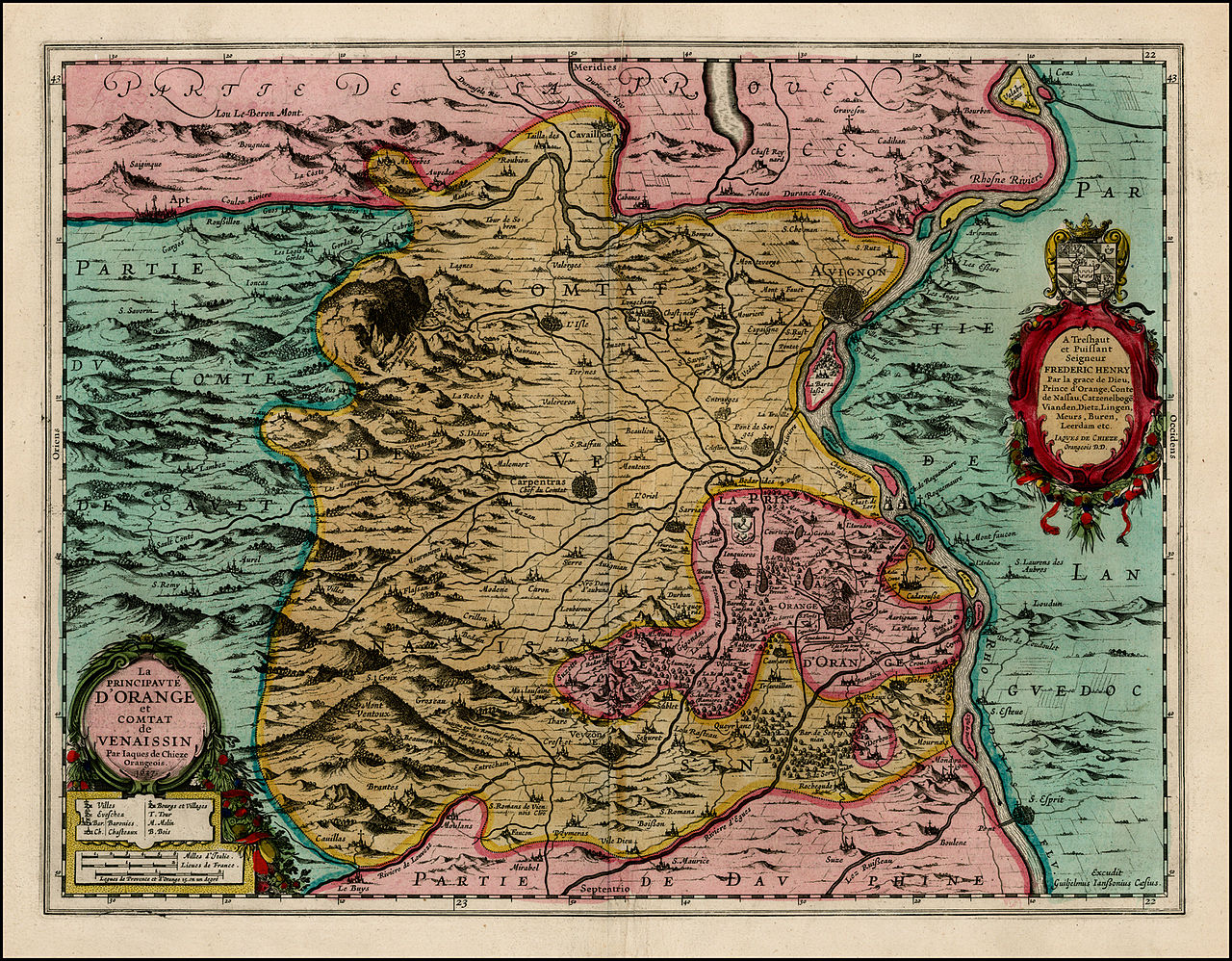 orange_principality_map – Dukes and Princes